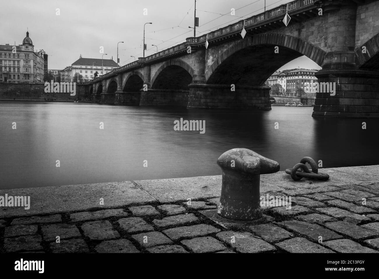 The Vltava River in Prague Stock Photo - Alamy