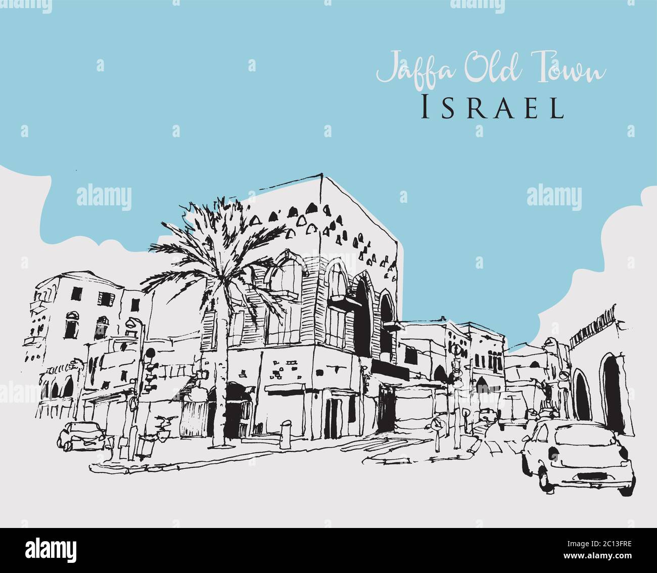 Jewish tree illustration Stock Vector Images - Alamy