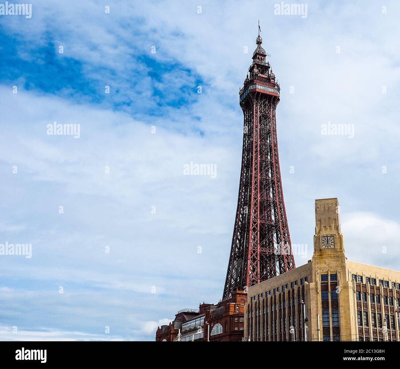 The Blackpool Tower (HDR Stock Photo - Alamy