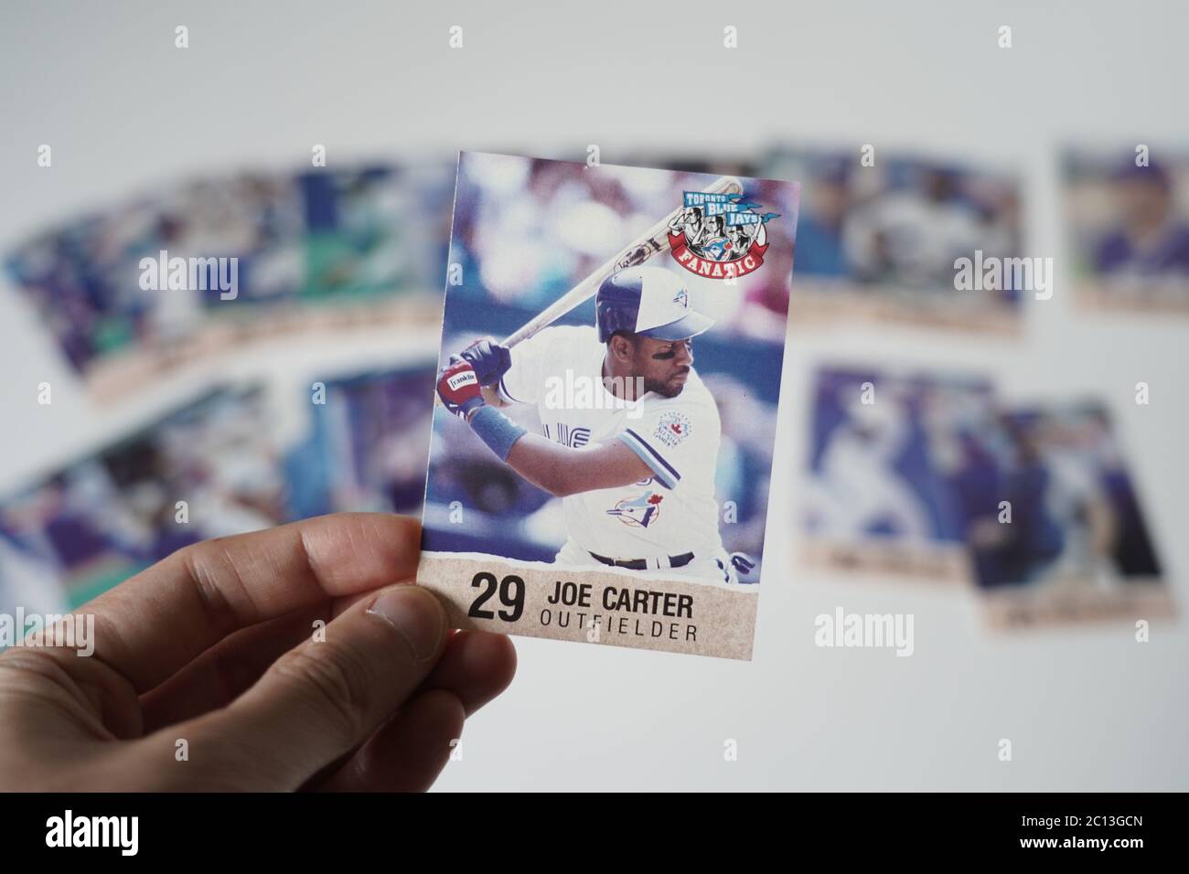 Joe carter trading card hi-res stock photography and images - Alamy