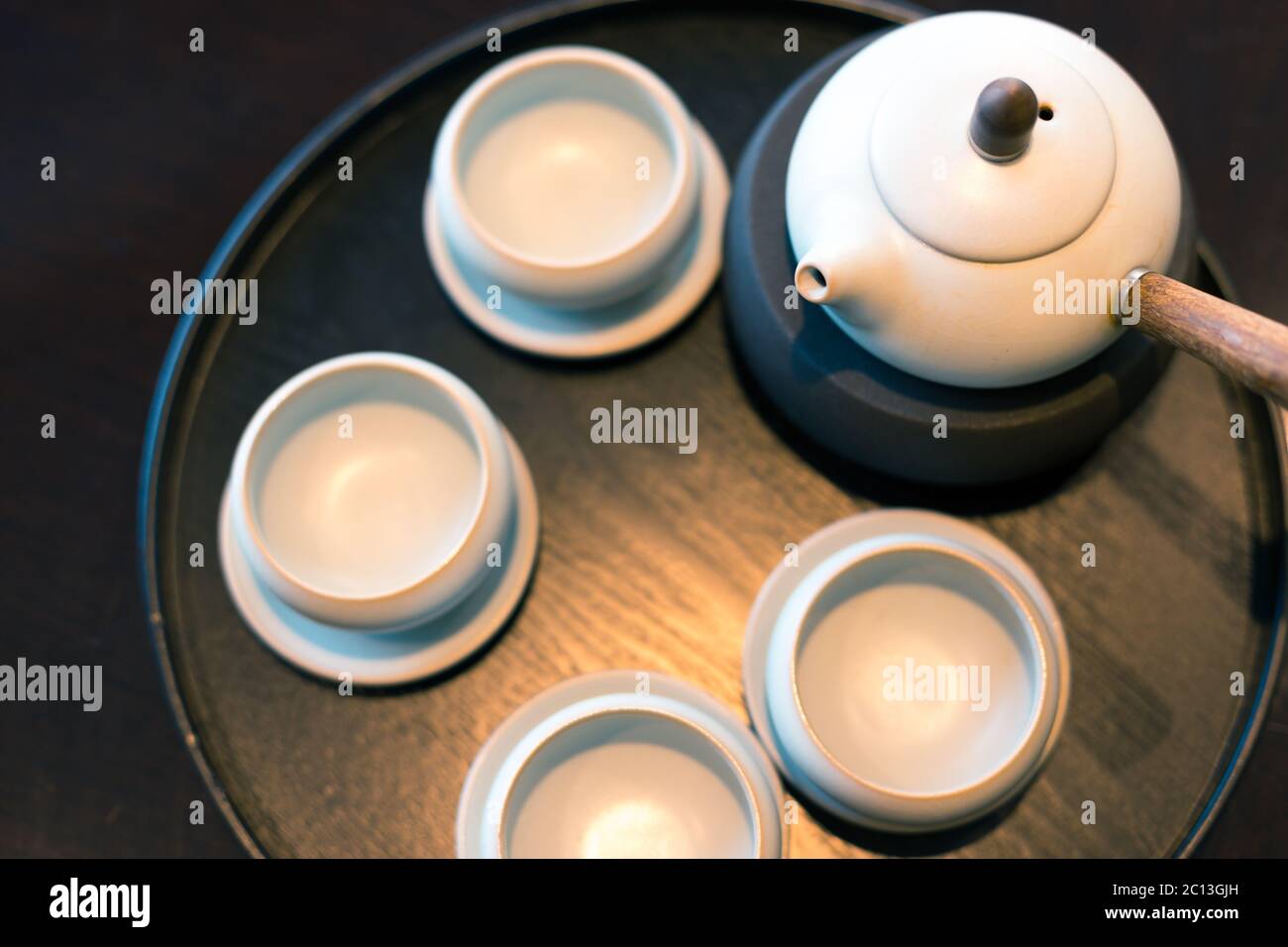 Chinese porcelain tea set hi-res stock photography and images - Alamy