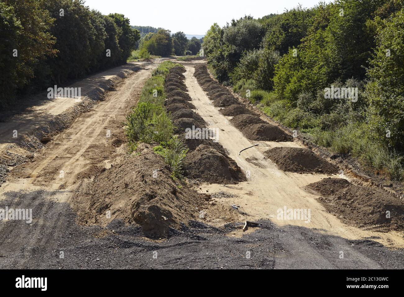 Closed motorway hi-res stock photography and images - Alamy