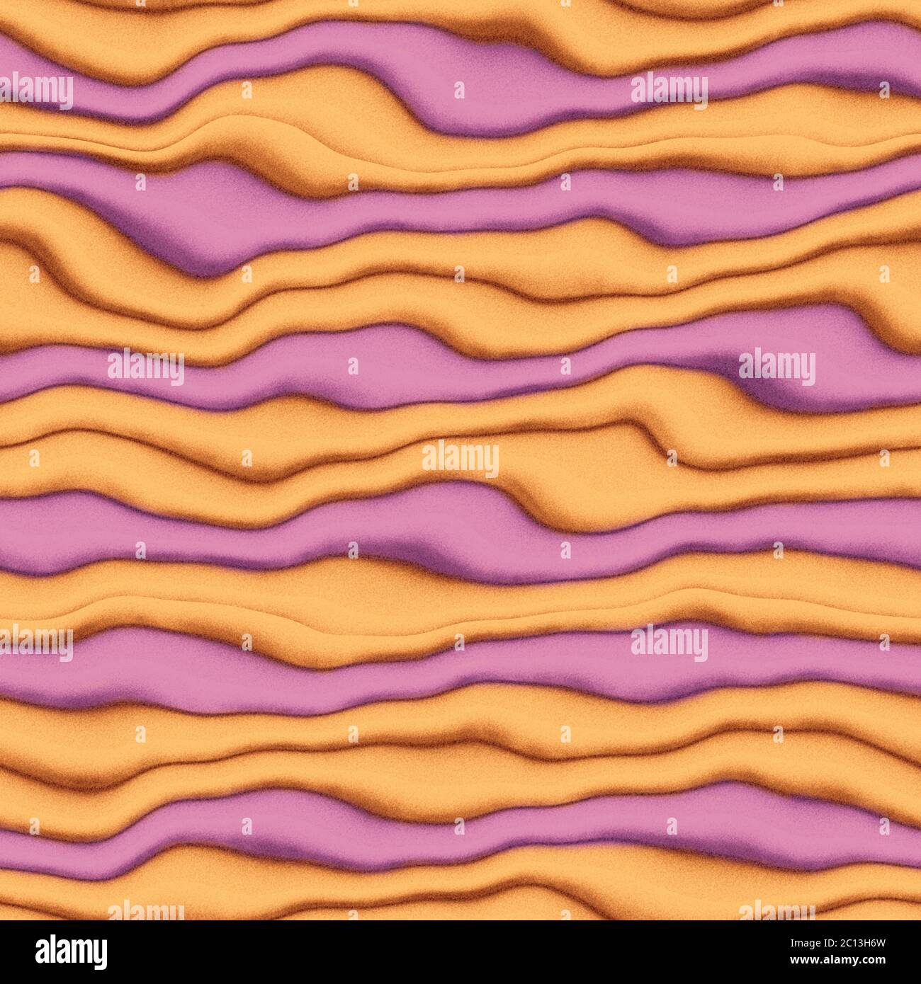 closeup seamless abstract texture of sand. Repeatable wave pattern ...