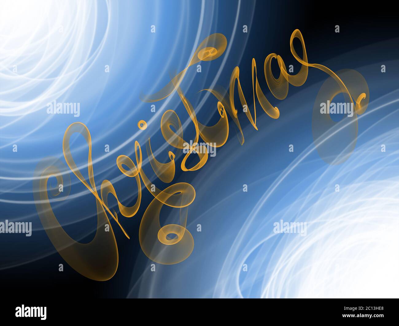 Christmas word lettering written with orange fire flame or smoke on ...