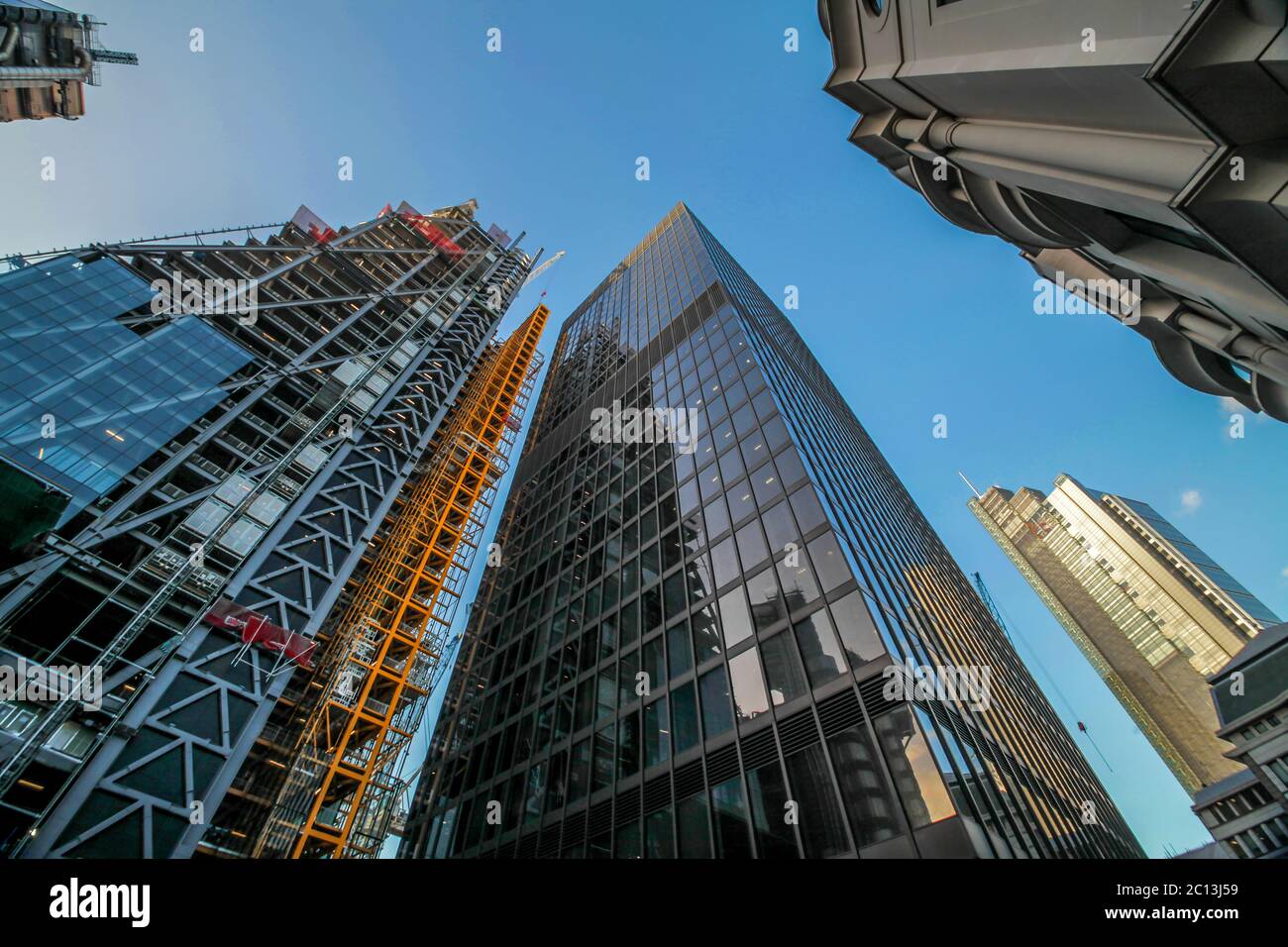 London commercial district Stock Photo - Alamy