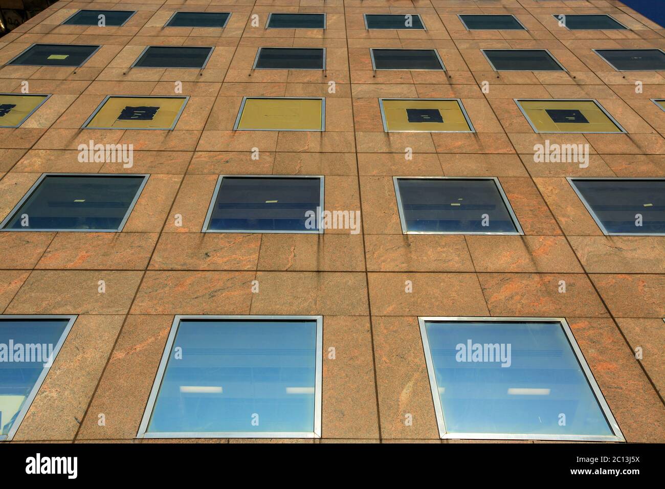 Facade of a commercial building Stock Photo - Alamy