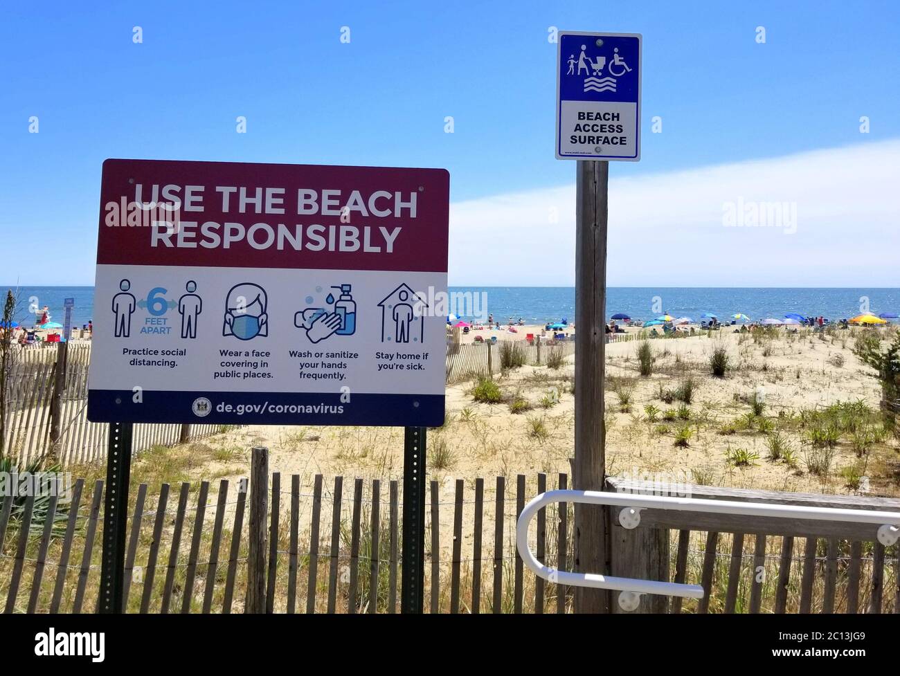 Rehoboth beach boardwalk hi-res stock photography and images - Alamy
