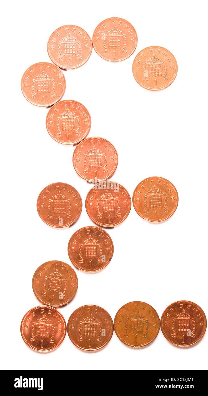 English pounds and pence Cut Out Stock Images & Pictures - Alamy