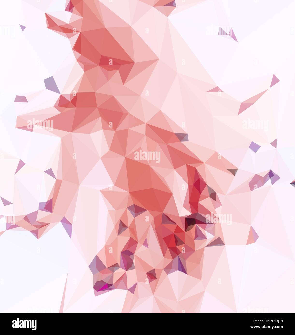 Abstract Low Poly Background Stock Photo - Alamy