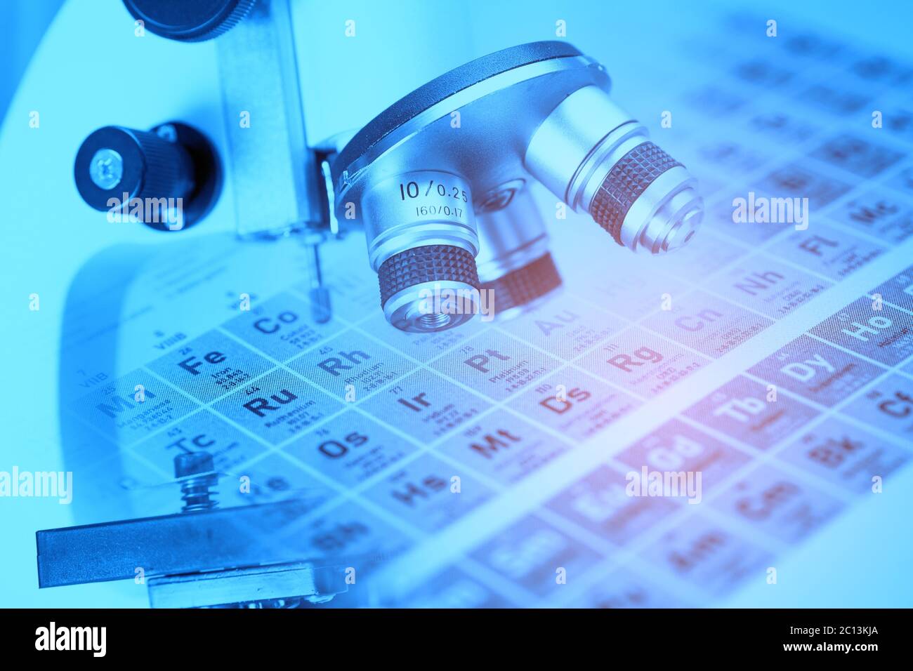 Periodic table of elements in lab hi-res stock photography and images ...