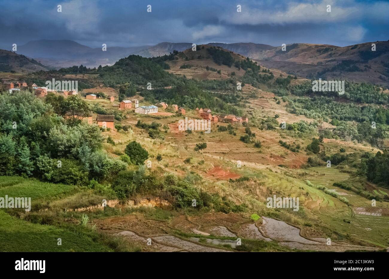 Landscape of Madagascar Stock Photo - Alamy