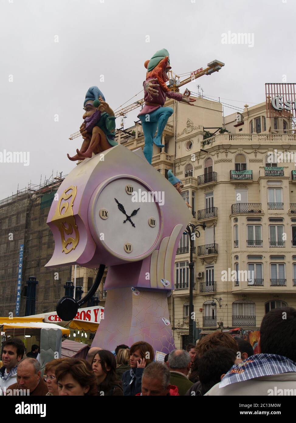 Las fallas festival fireworks hi-res stock photography and images - Alamy