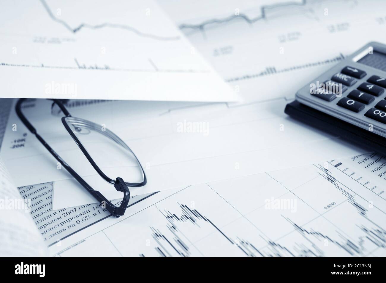 Stock market graphs and charts analysis Stock Photo - Alamy
