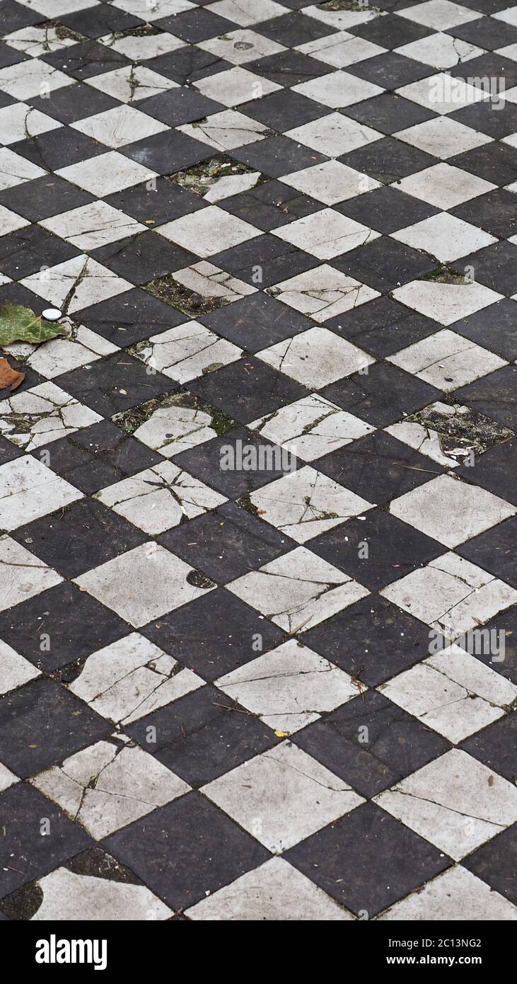 Checkered floor texture background - vertical Stock Photo - Alamy