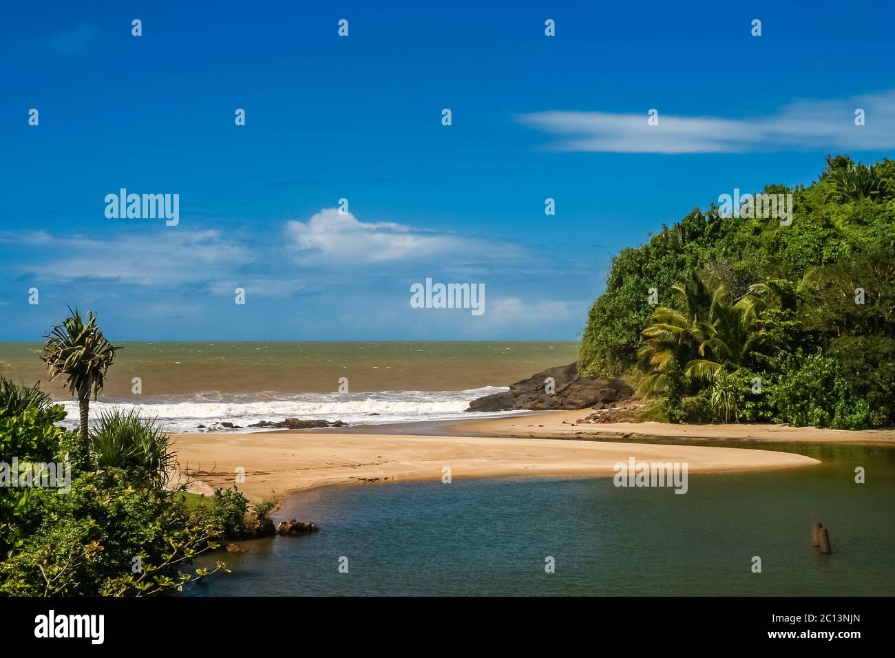 Beautiful Madagascar coast Stock Photo - Alamy
