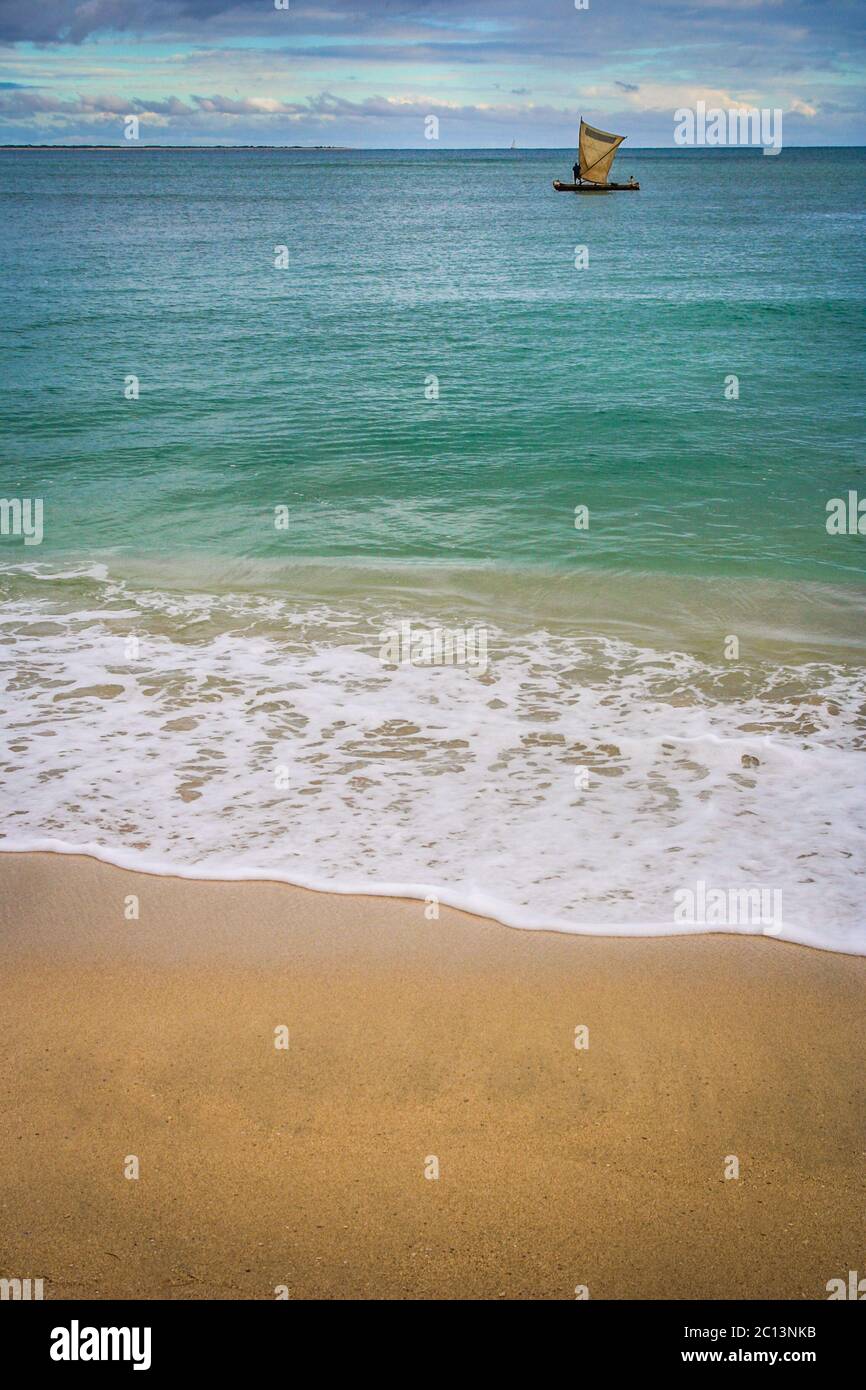 Beach near the fishing village Anakao Stock Photo - Alamy