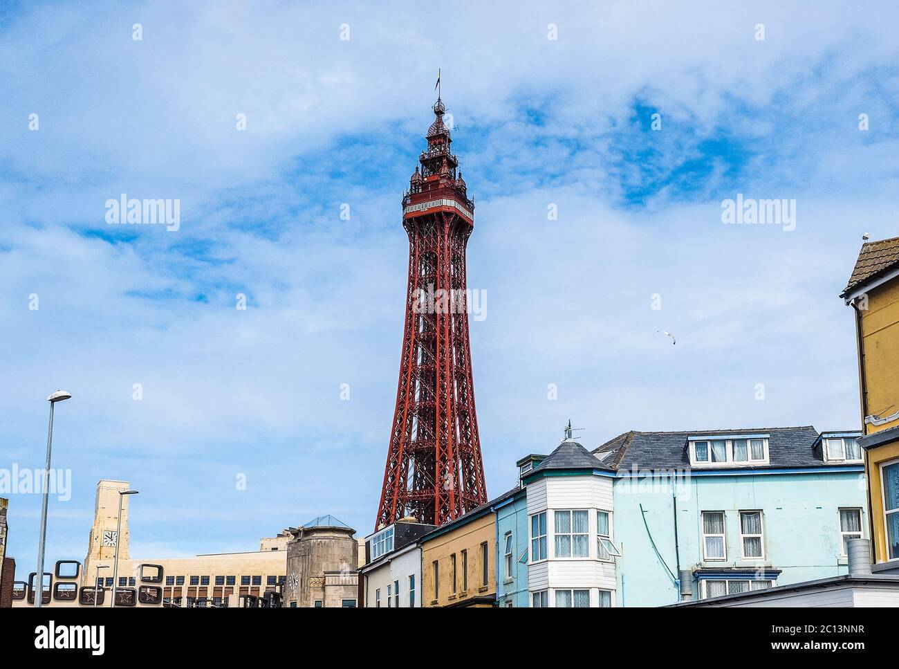 The Blackpool Tower (HDR Stock Photo - Alamy