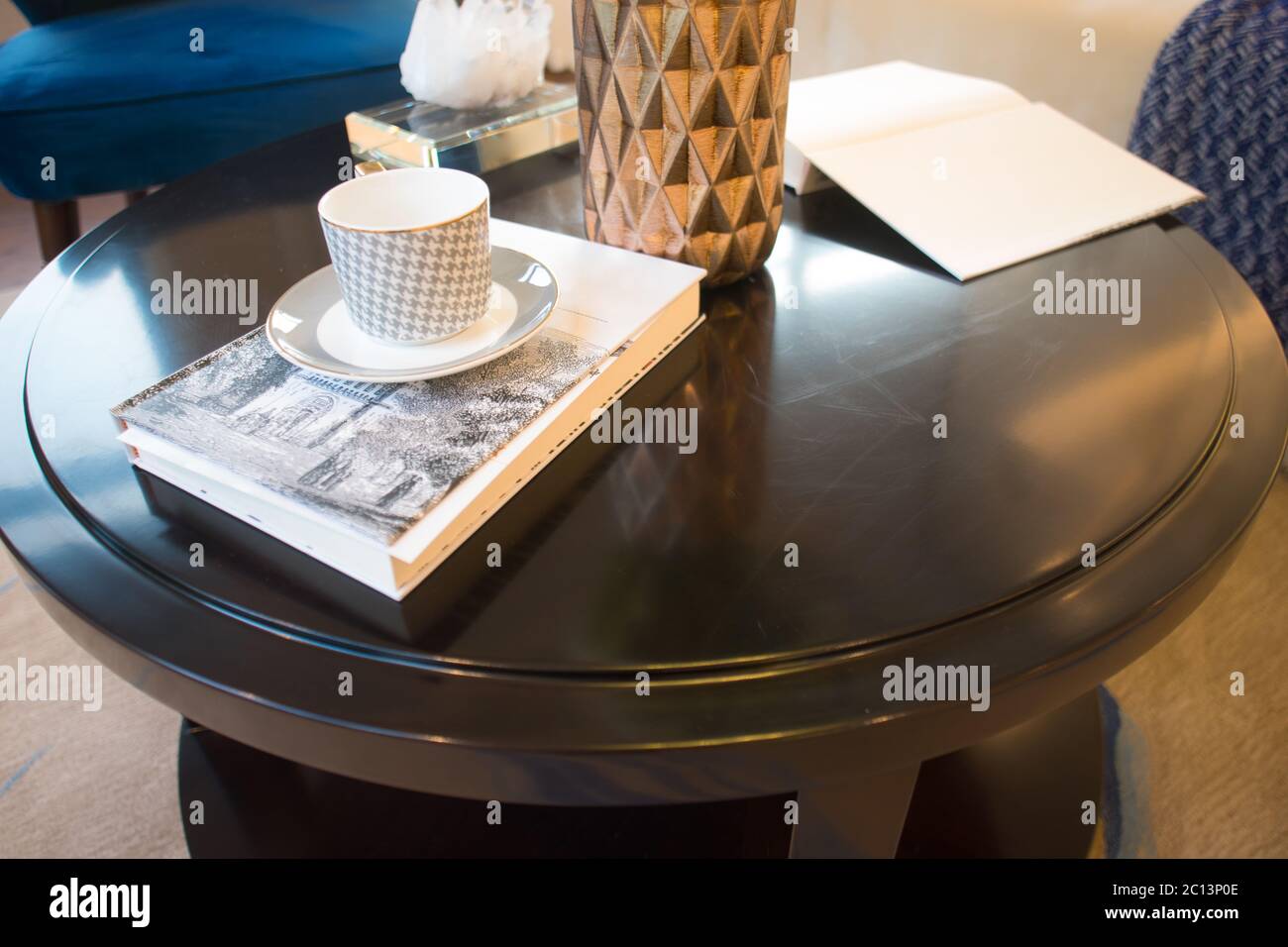 Modern tea table hi-res stock photography and images - Alamy