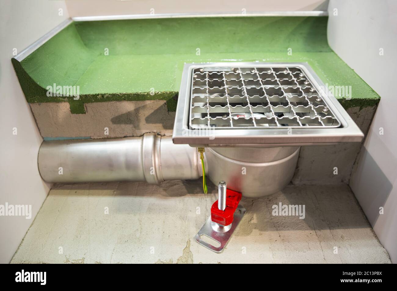 Drainage system model Stock Photo - Alamy