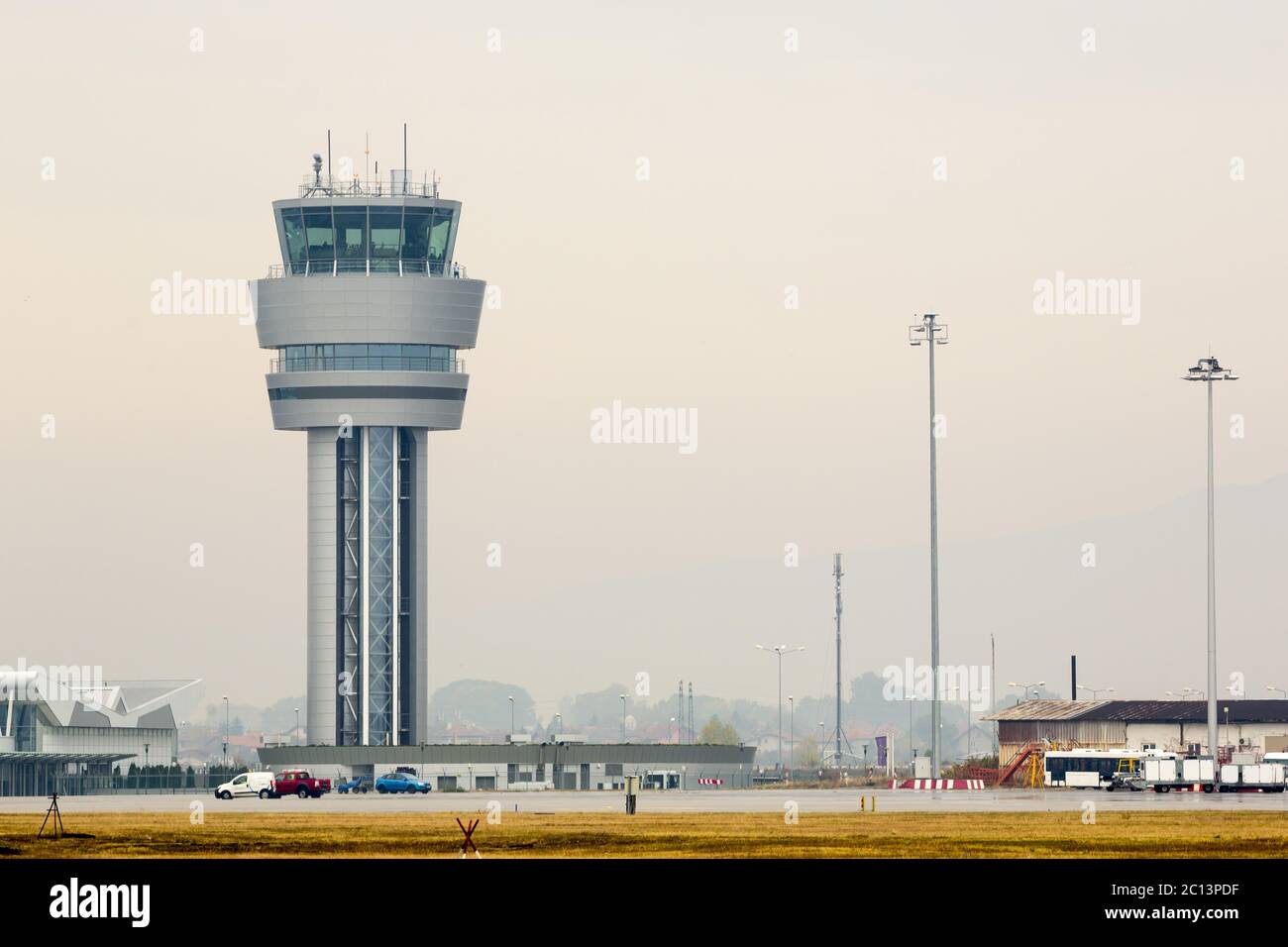 Airport control tower Stock Photo - Alamy