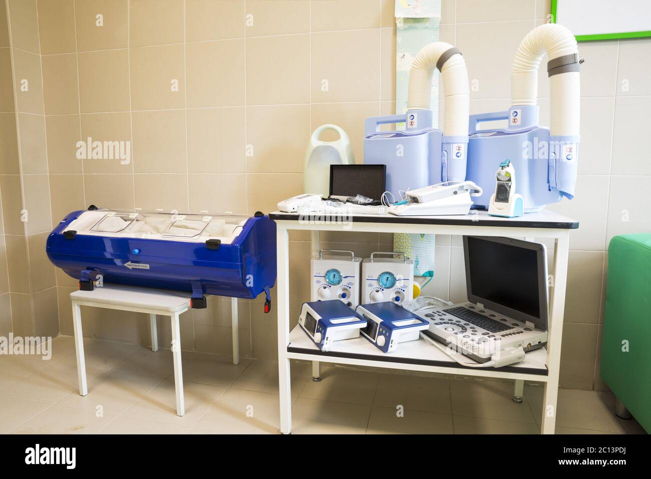 Mobile medical equipment for mothers Stock Photo - Alamy