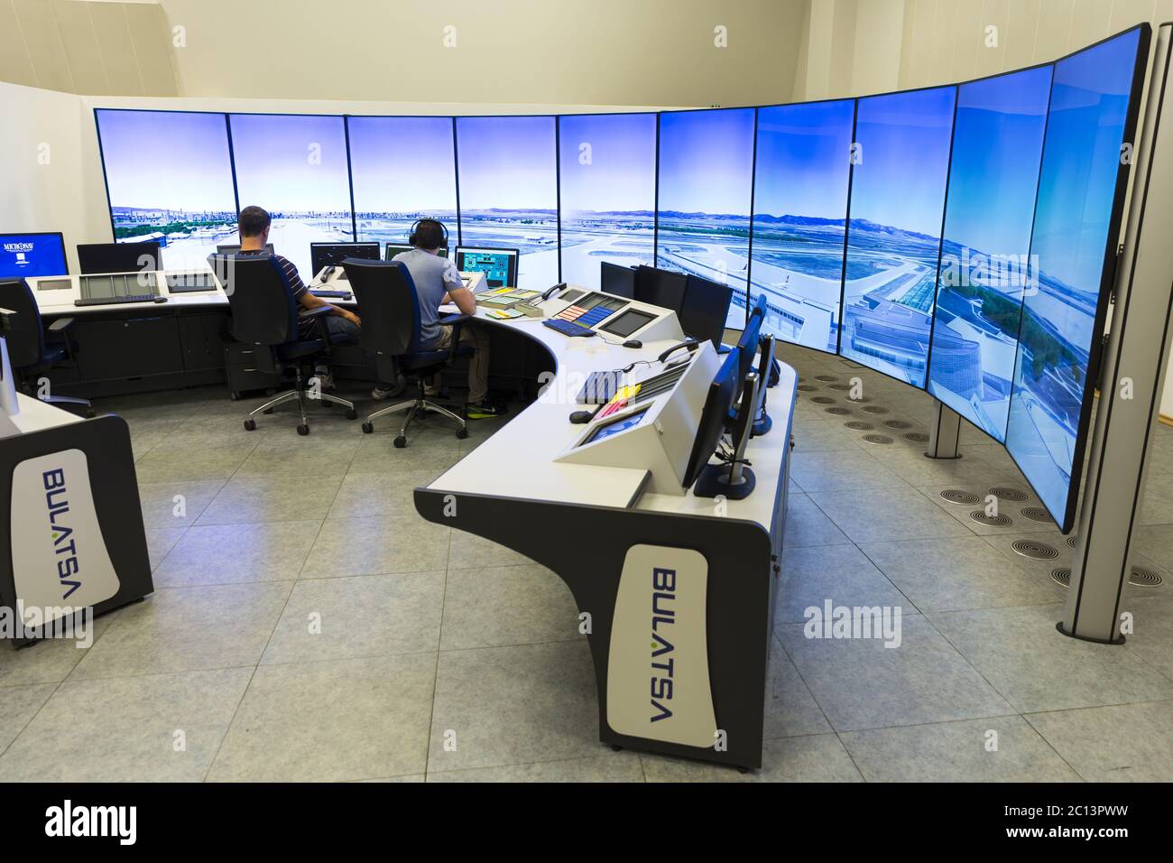 Air Traffic Services Authority controller Stock Photo - Alamy