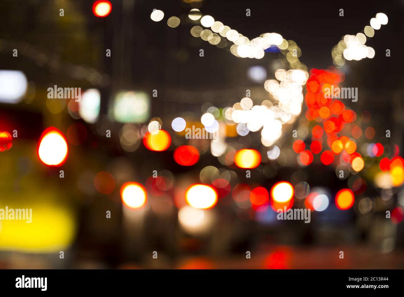 Blurred car lights Stock Photo - Alamy