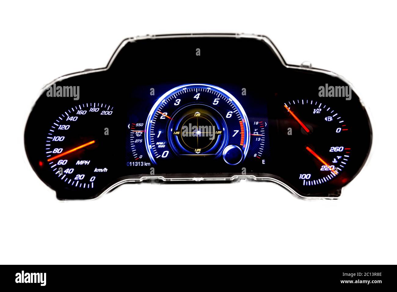 Mileage Dashboard High Resolution Stock Photography and Images - Alamy