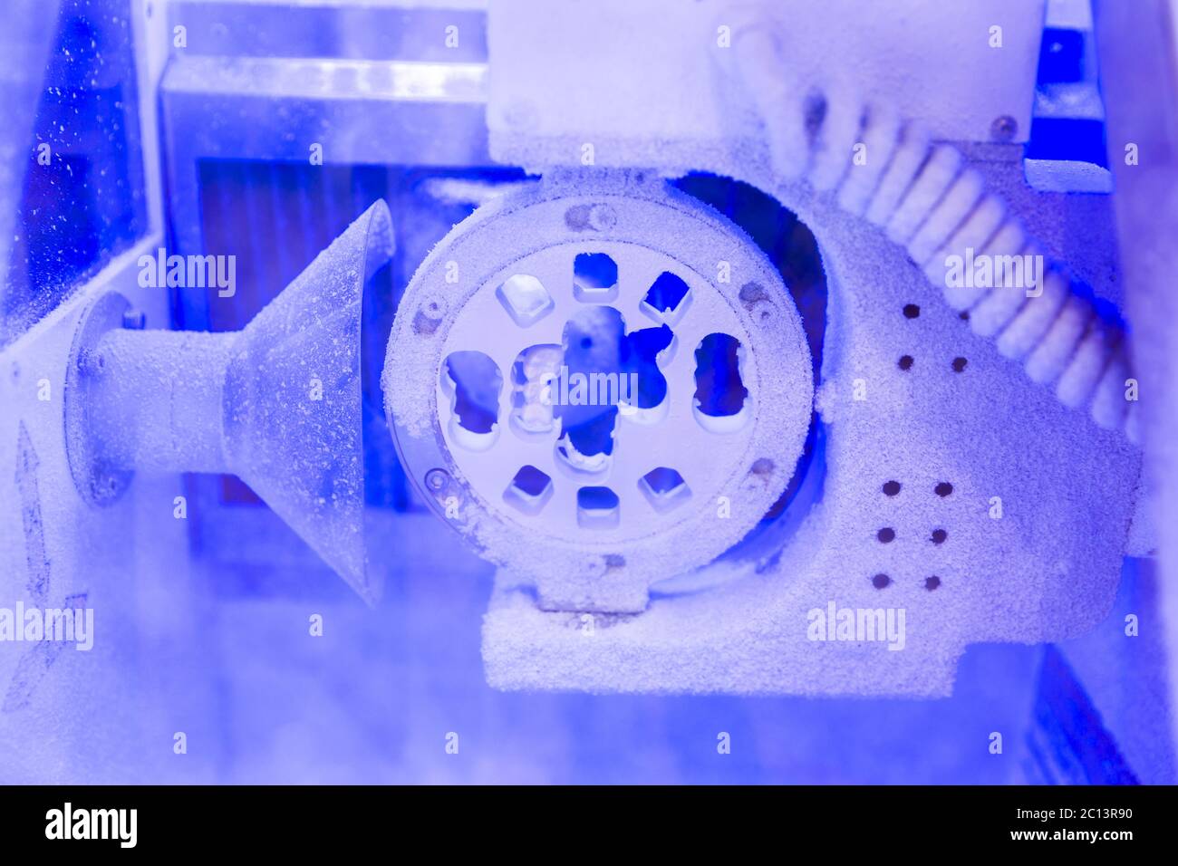 Dentures machine for teeth Stock Photo - Alamy