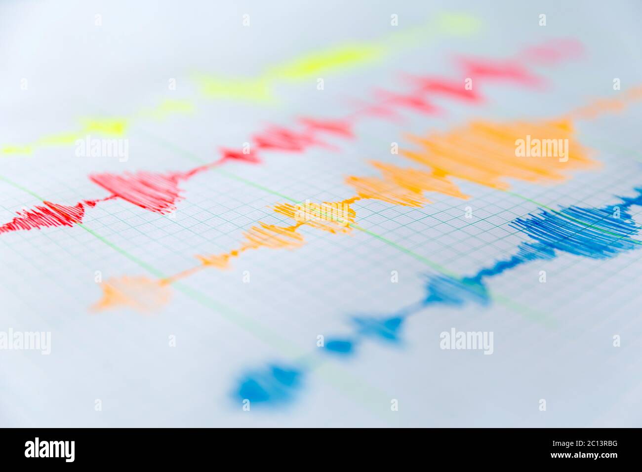 Seismometer graph hi-res stock photography and images - Alamy