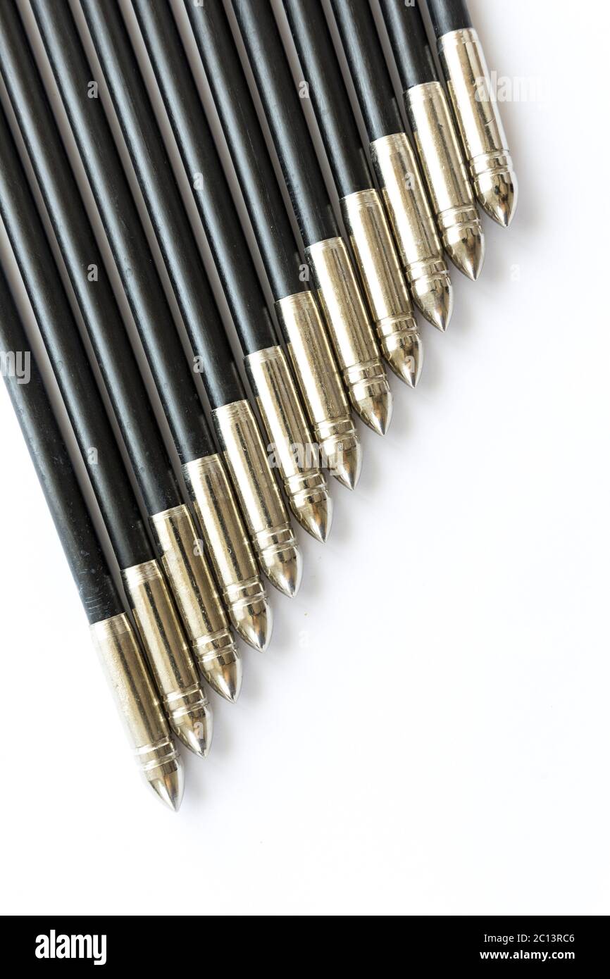 12 arrow spikes Stock Photo - Alamy