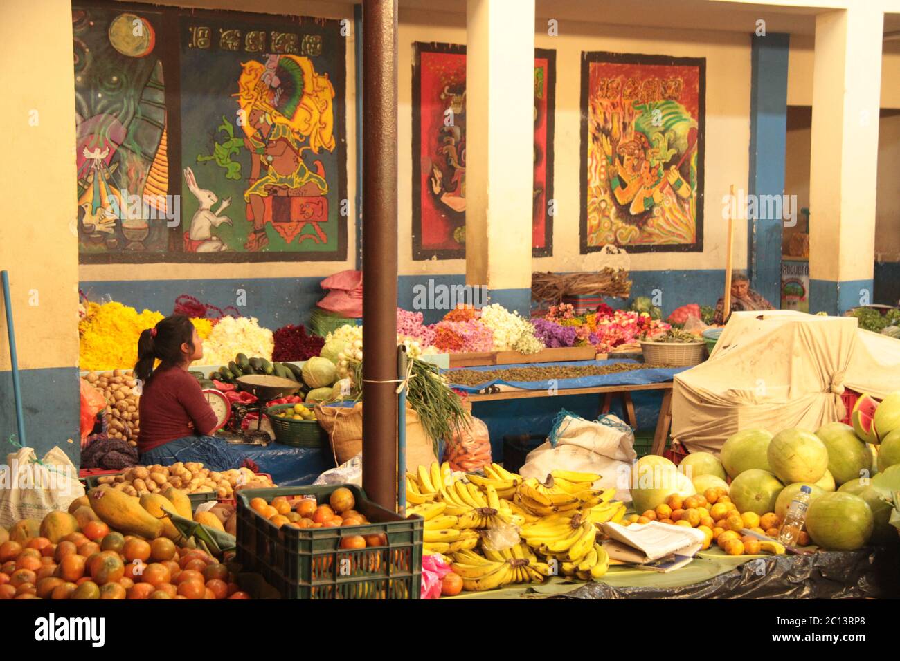 Market murals hi-res stock photography and images - Alamy
