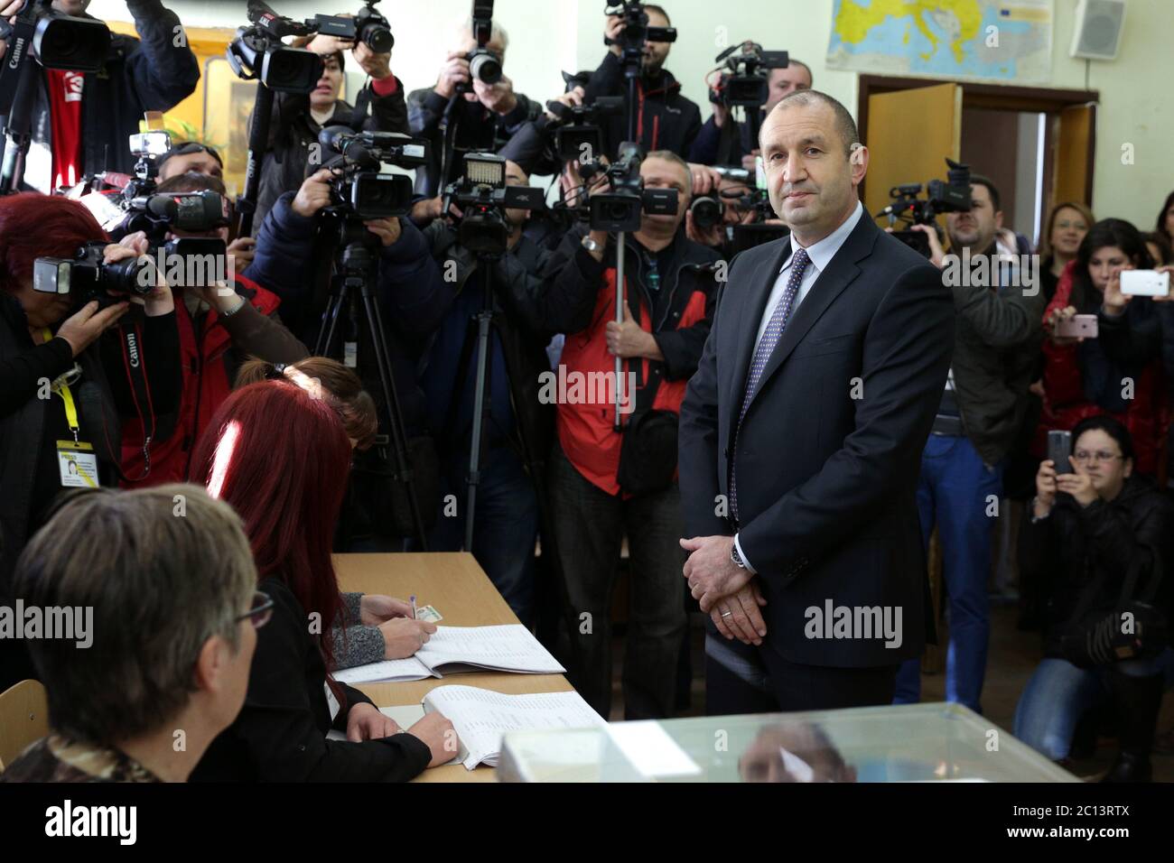 Presidential candidate Rumen Radev Stock Photo - Alamy