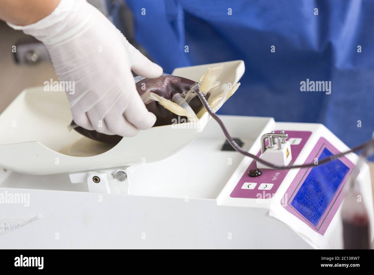 Blood donation volunteers. Blood bank Stock Photo - Alamy
