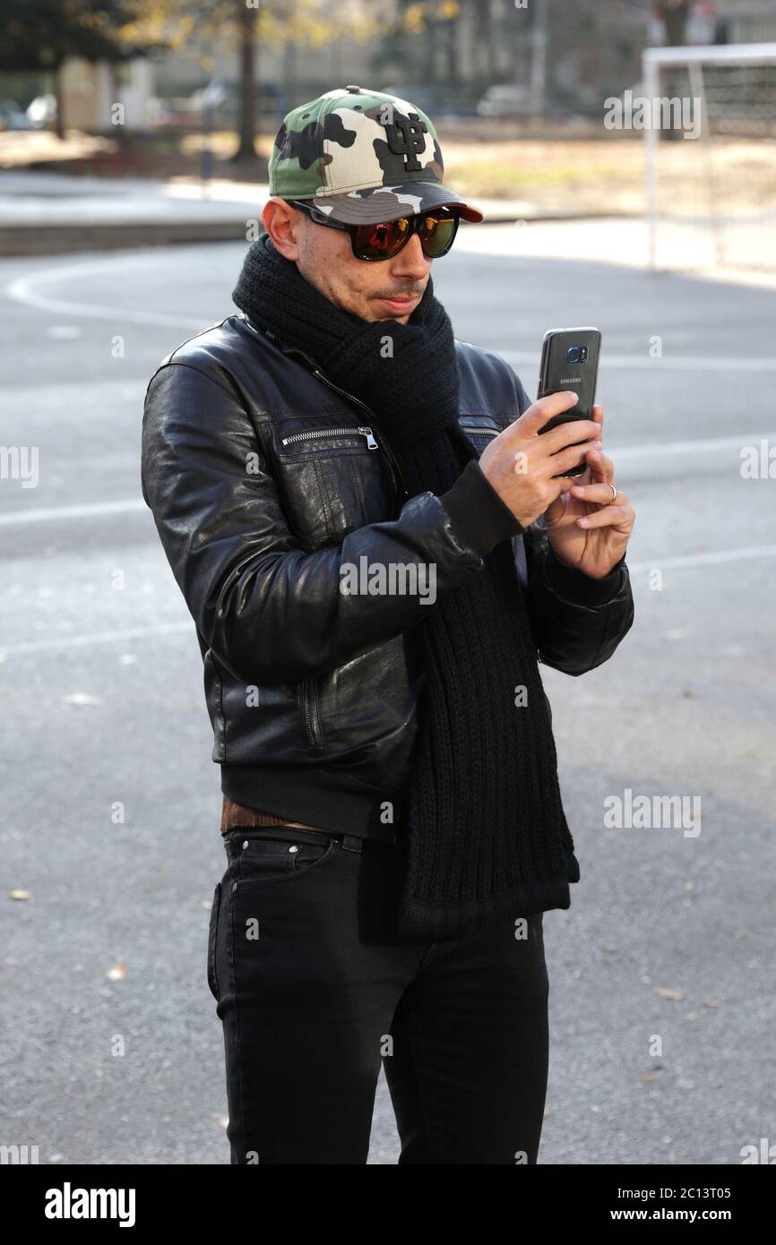 Simone Collio Italian sprinter Stock Photo - Alamy