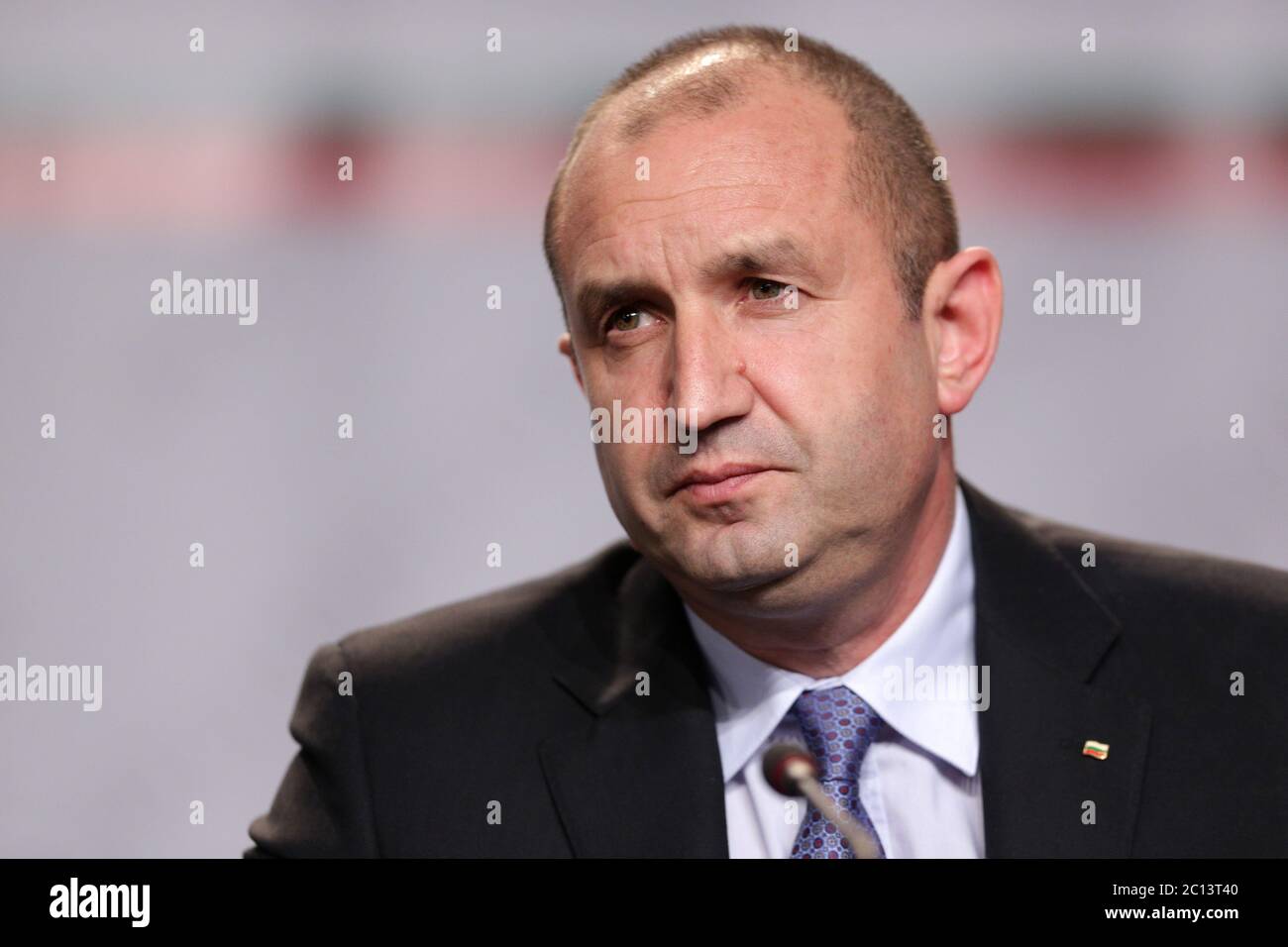 Bulgarian President-elect Rumen Radev Stock Photo - Alamy
