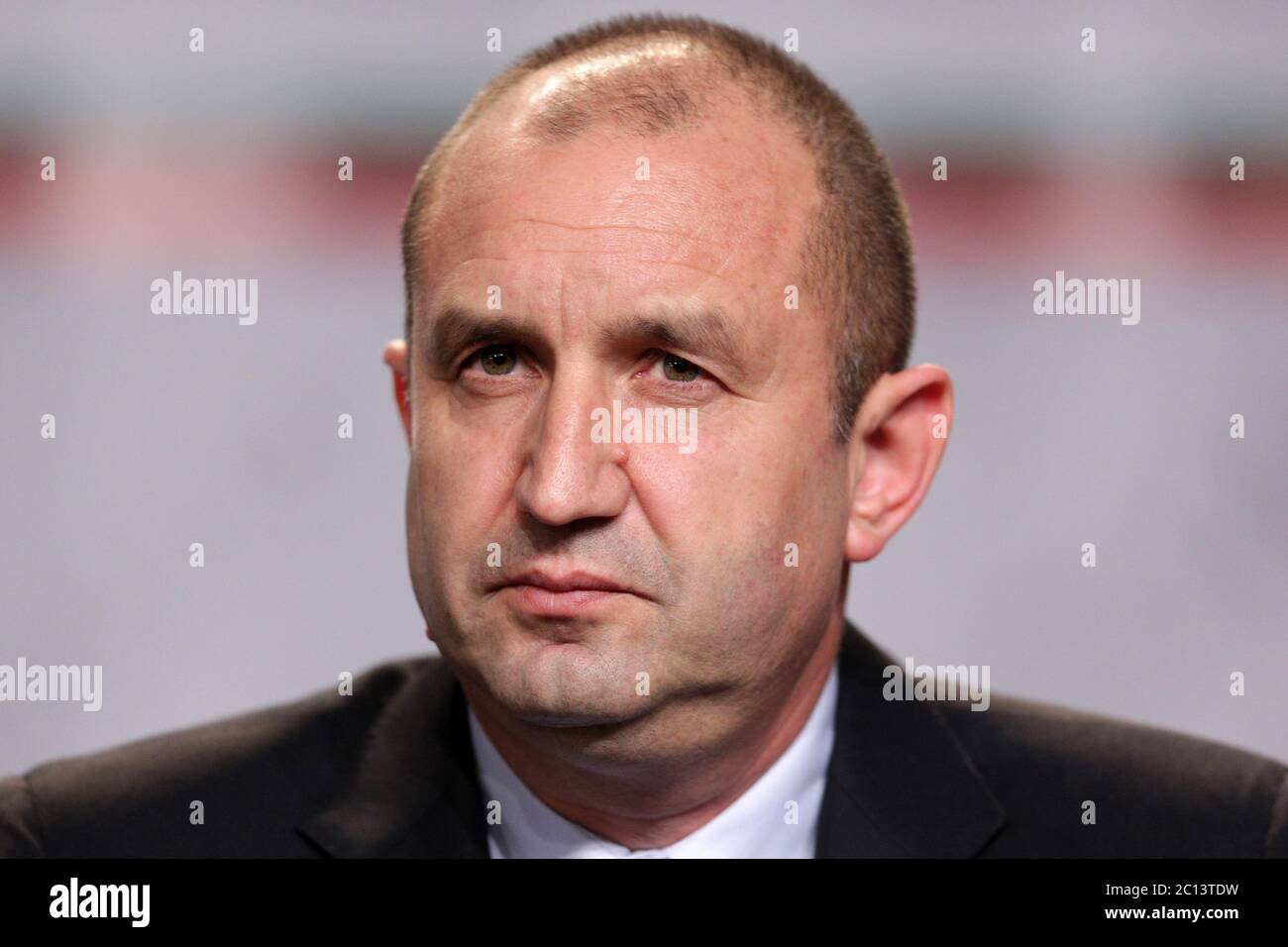 Bulgarian President-elect Rumen Radev Stock Photo - Alamy