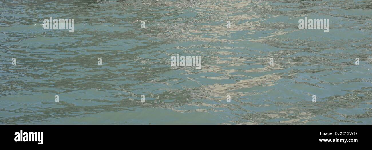Blue water surface background Stock Photo - Alamy