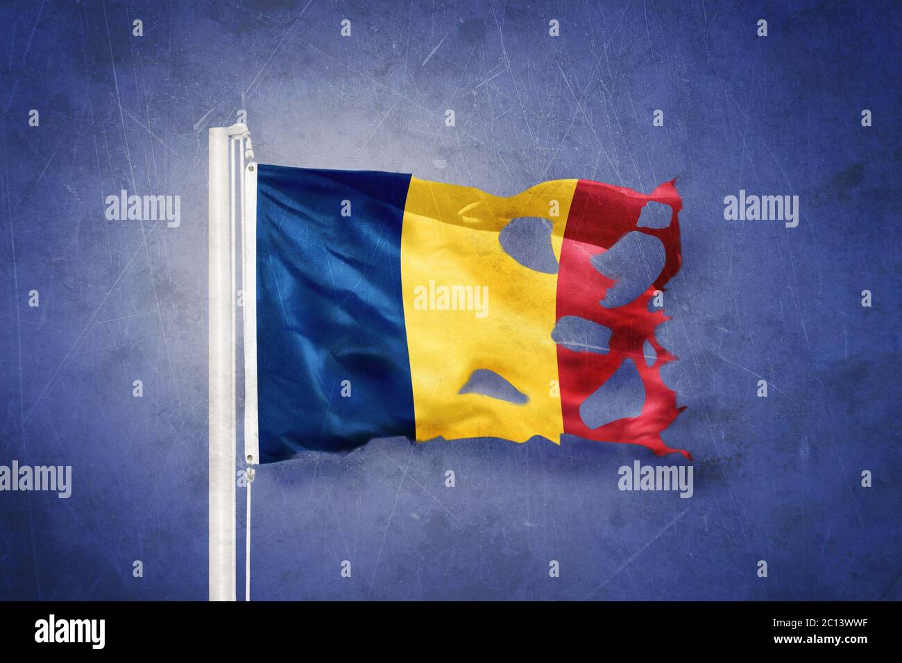 Torn flag hi-res stock photography and images - Alamy