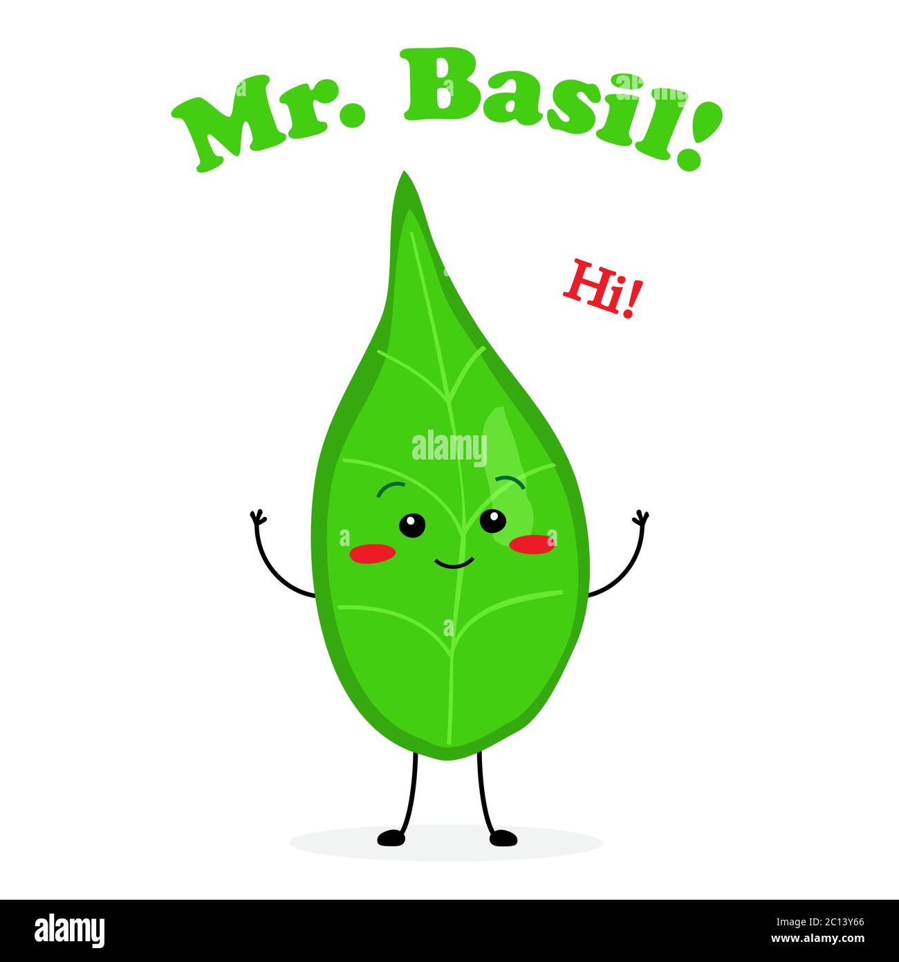 Basil logo hi-res stock photography and images - Alamy