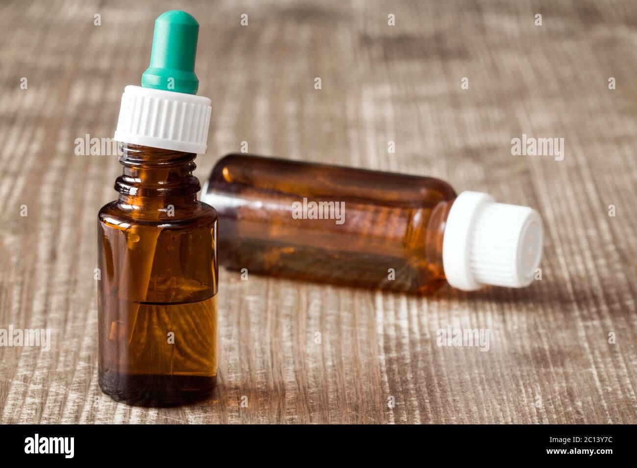 Small medical bottles Stock Photo - Alamy