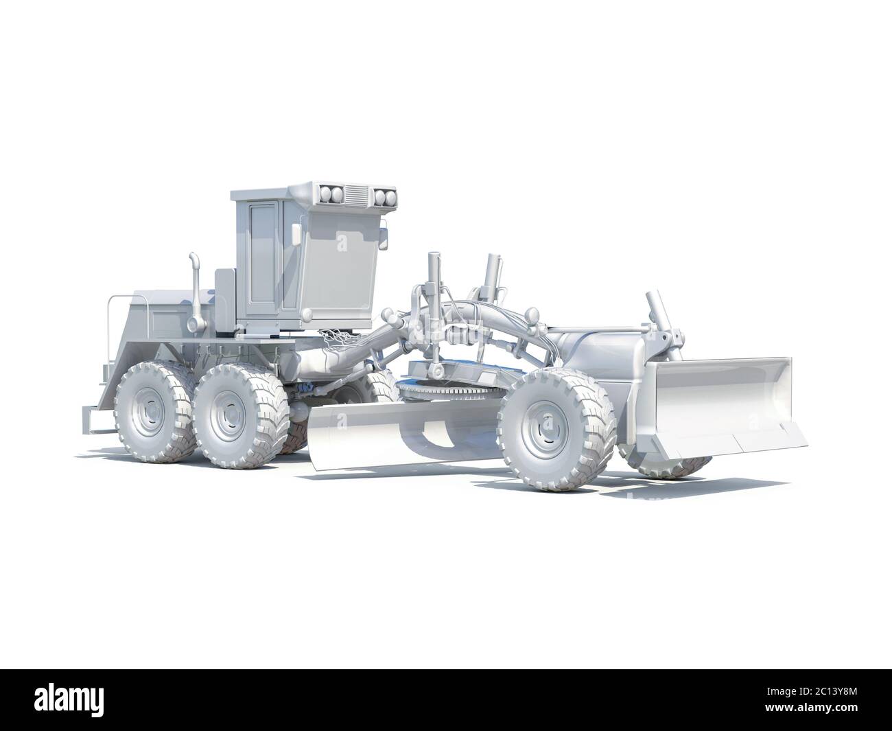 Gravel grader Cut Out Stock Images & Pictures - Alamy