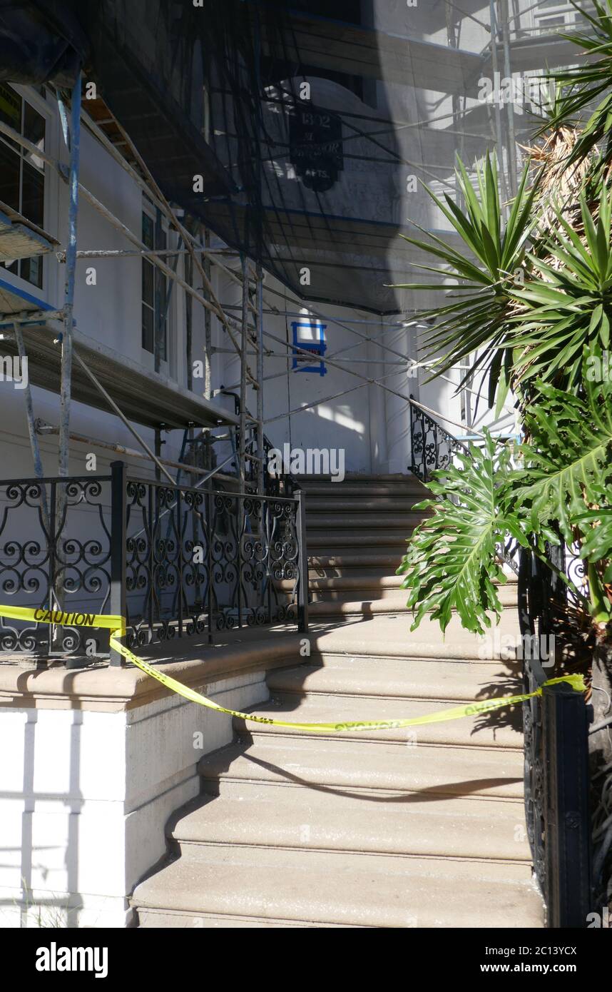 West Hollywood, California, USA 13th June 2020 A general view of ...