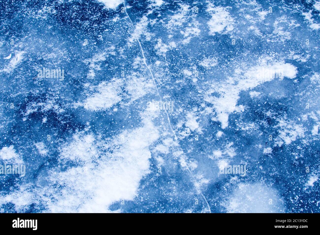 The blue ice surface Stock Photo - Alamy
