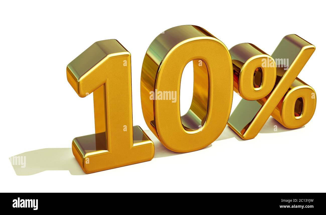10 percent discount icon yellow hi-res stock photography and images - Alamy