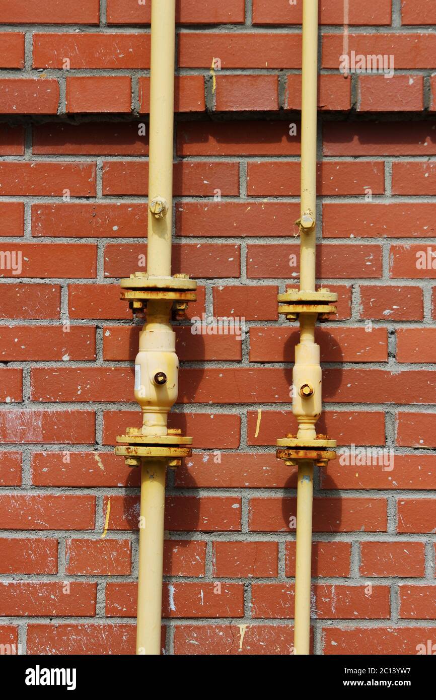 Gas pipe house hi-res stock photography and images - Alamy