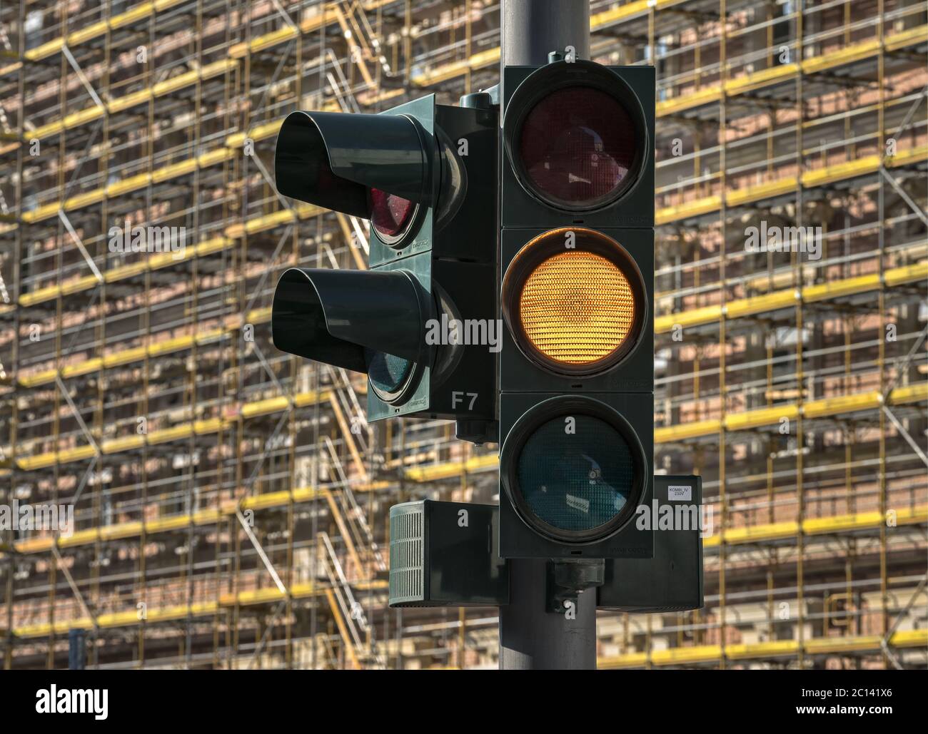 Yellow Signal High Resolution Stock Photography and Images - Alamy