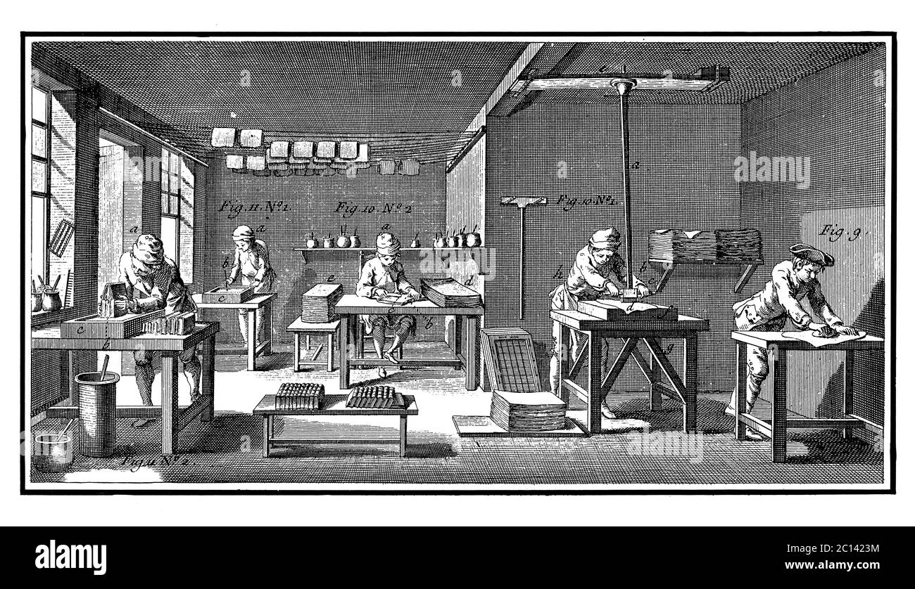 18th paper Black and White Stock Photos & Images - Alamy