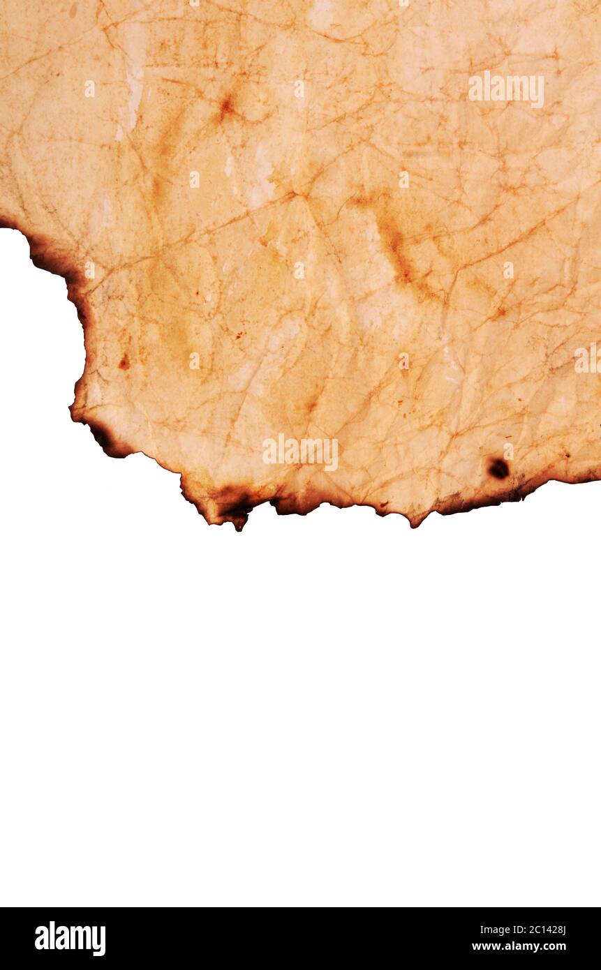 Burning Paper Edges Drawing