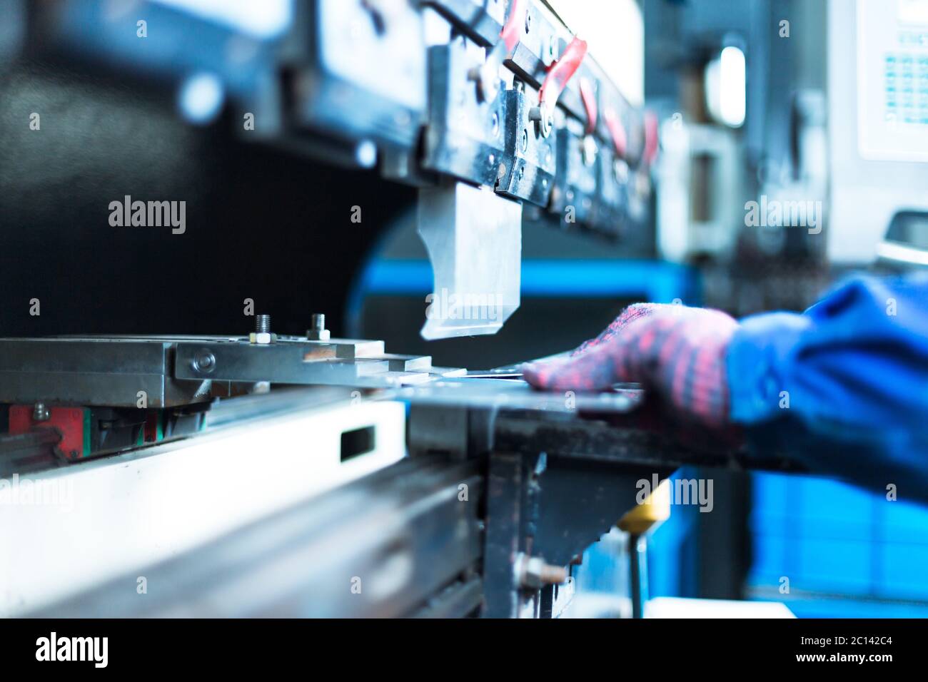 interior of modern factory of communication equipment Stock Photo - Alamy